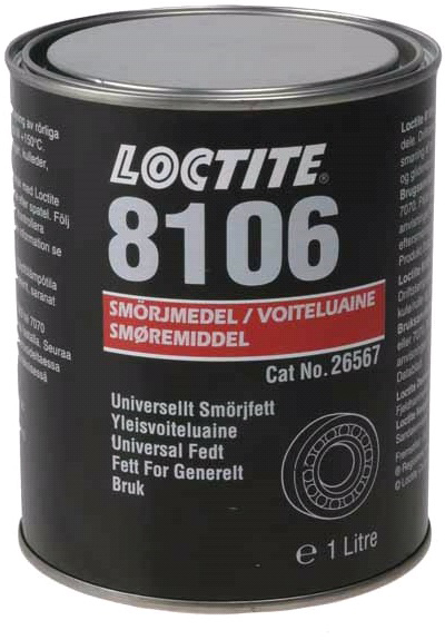 Loctite LB 8106 universalfett 1 liter spann - T O Slettebøe AS