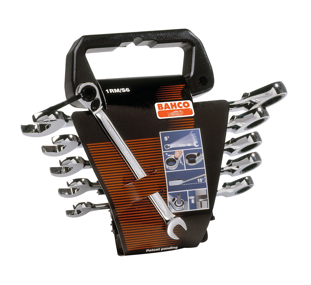 Bahco 1RM/SH12 skrallenøkkelsett 8-19mm - T O Slettebøe AS