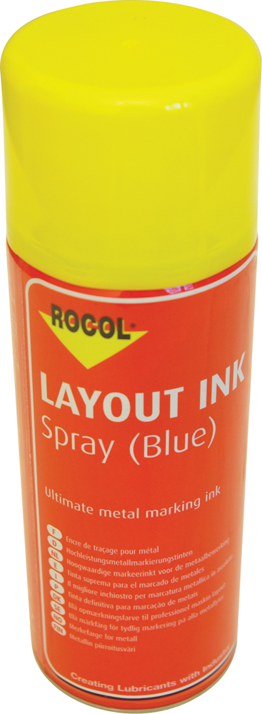 Rocol Layout INK Spray merkefarge blå 400ml - T O Slettebøe AS