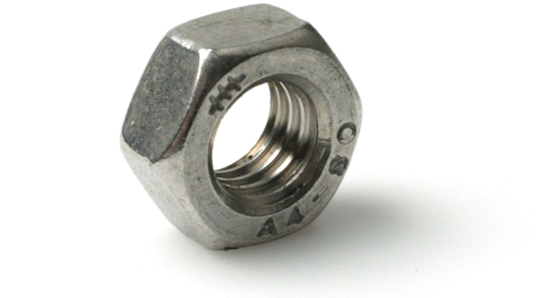 6-kt mutter M4-M30 A4-80 DIN 934 - T O Slettebøe AS